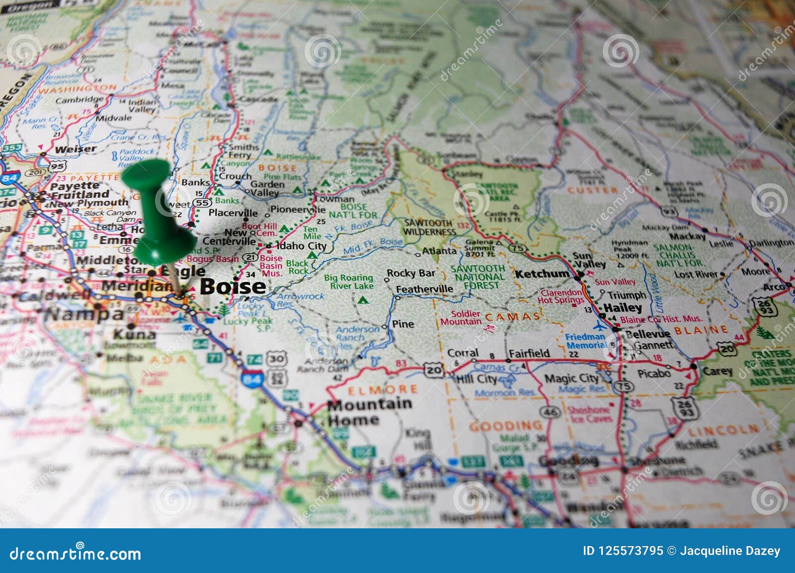 Boise, Idaho stock image. Image of history, destination - 125573795