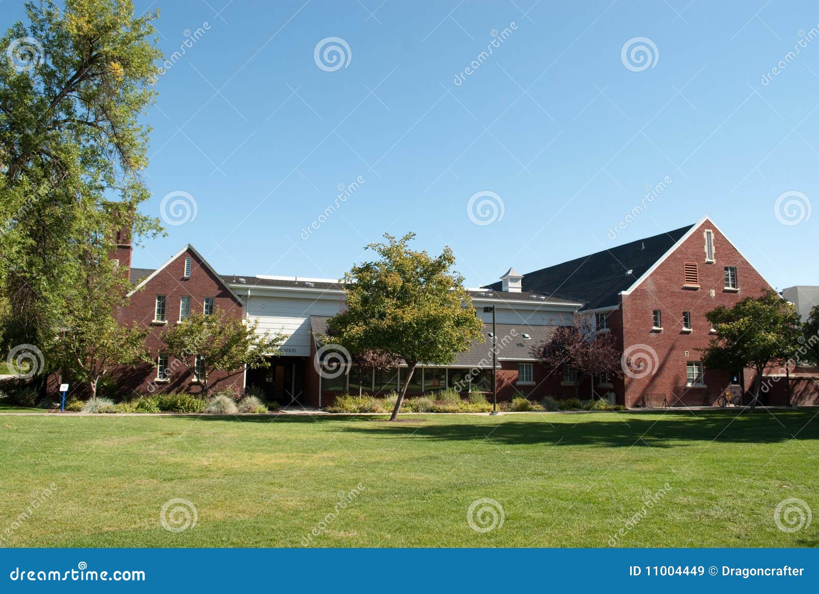 Boise State University stock image. Image of facade, cottage - 11004449
