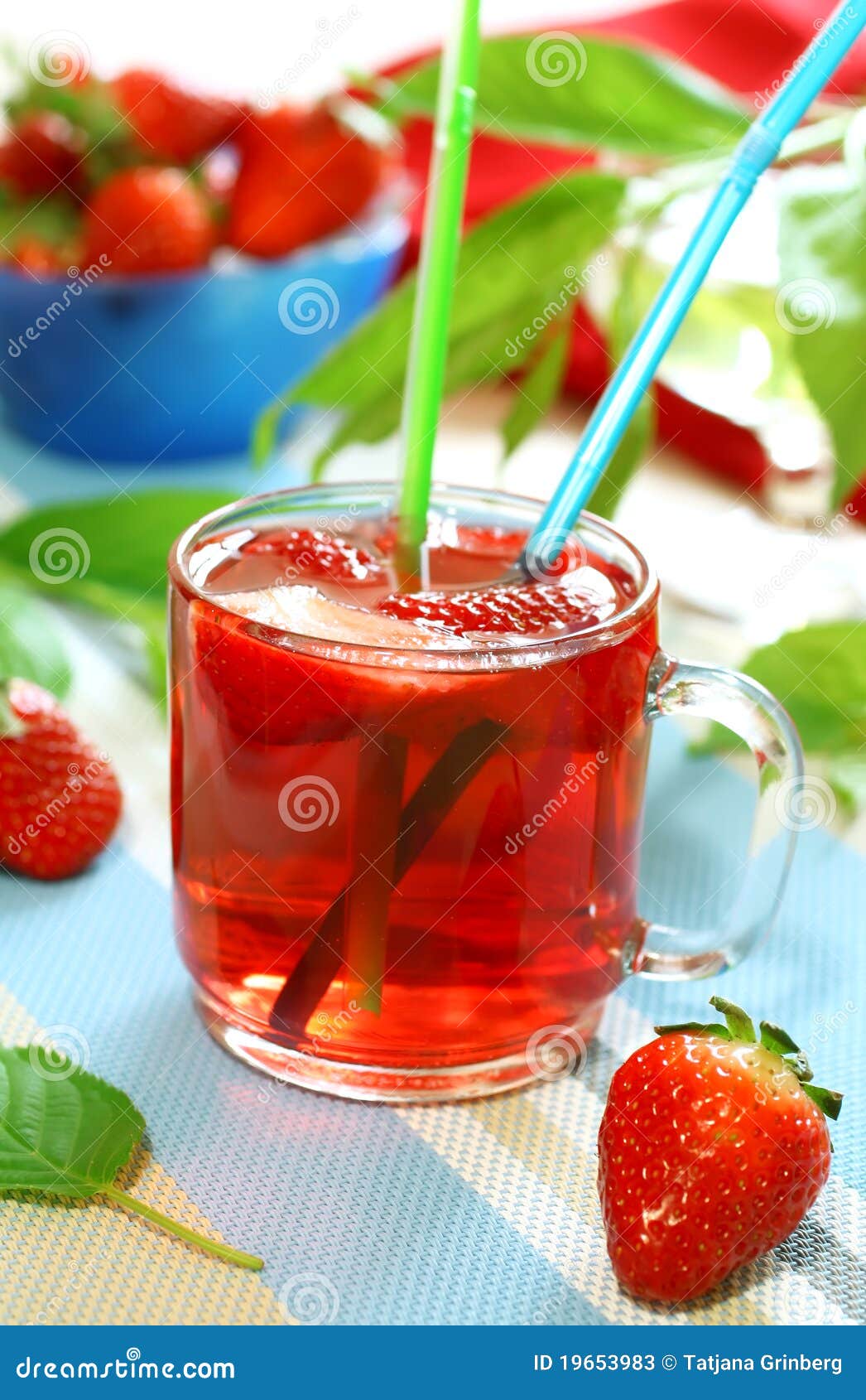 Boisson De Fraise, Boisson Sans Alcool Image stock - Image du ...
