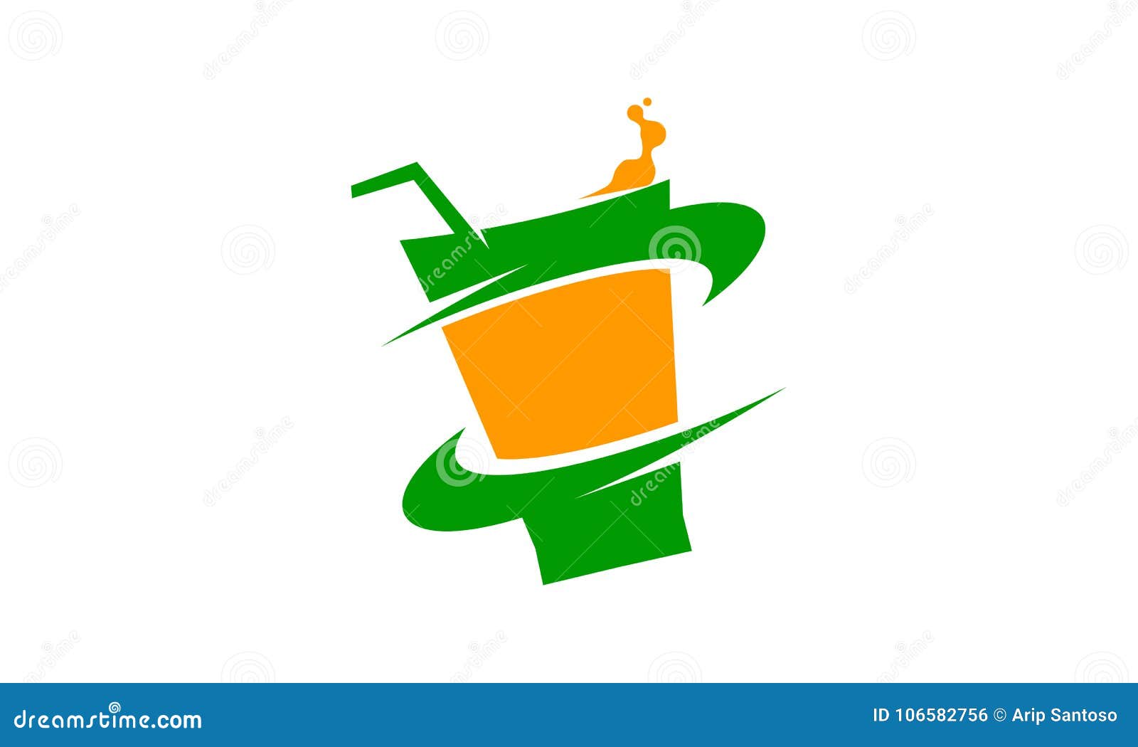 Boisson Logo Design Template De Restaurant Illustration de Vecteur ...