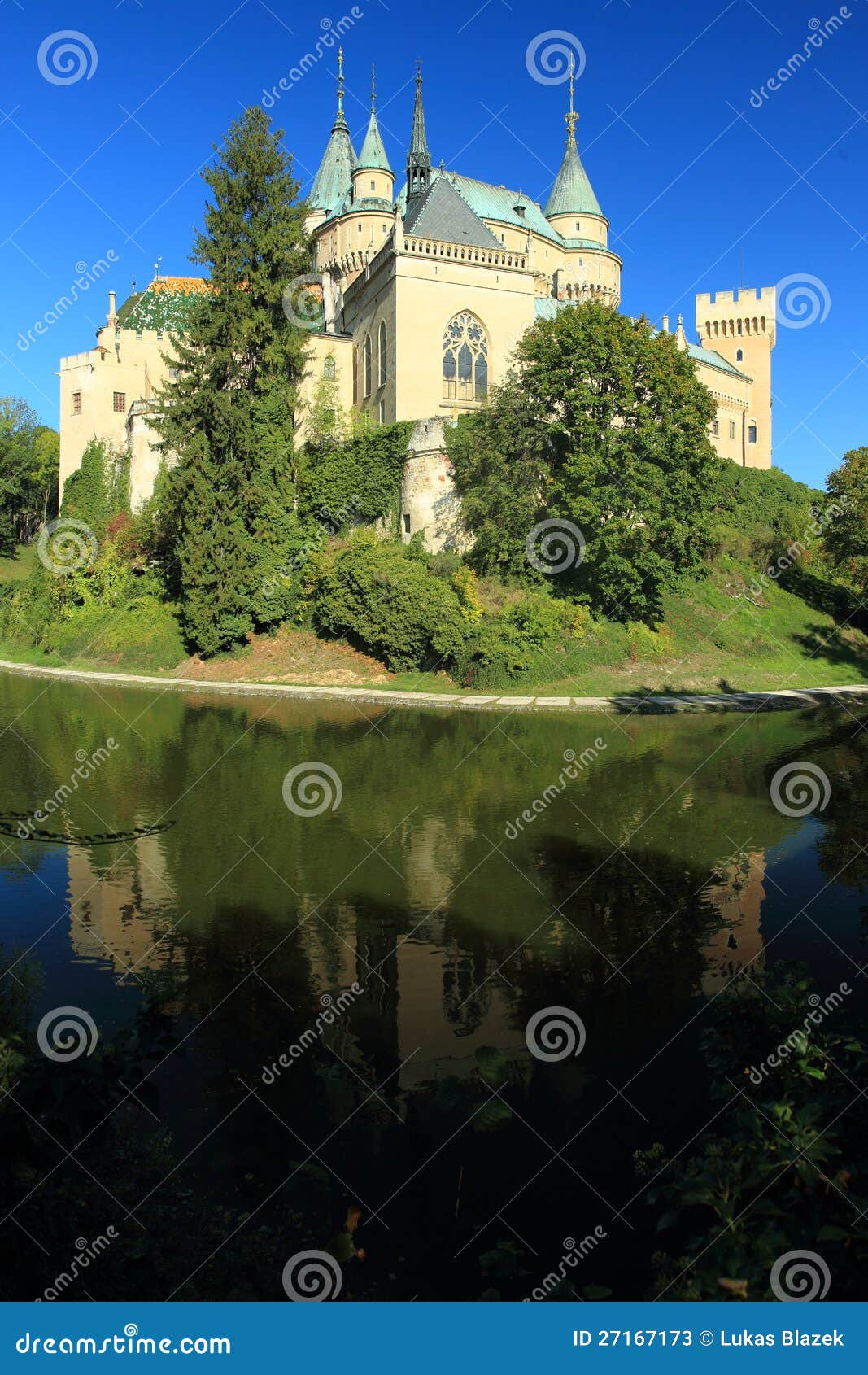 Bojnice castle stock image. Image of chateau, garden - 27167173
