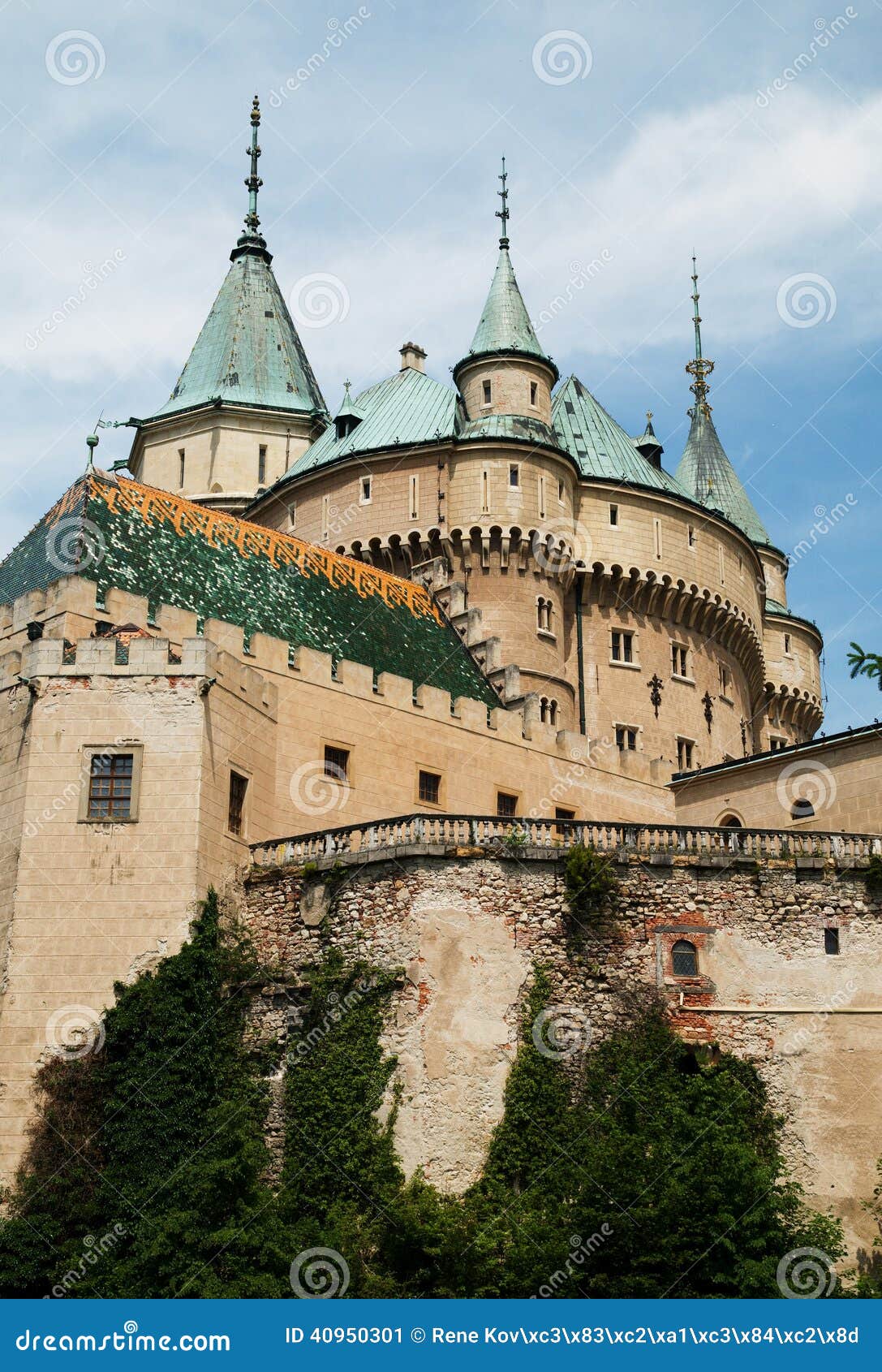 Bojnice Castle stock image. Image of architecture, museum - 40950301