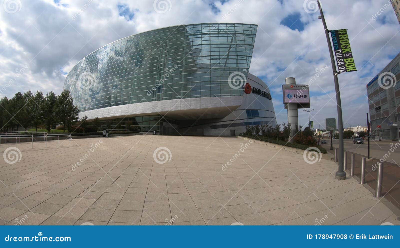Bok Center in Tulsa Downtown - Wide Angle View - TULSA-OKLAHOMA ...