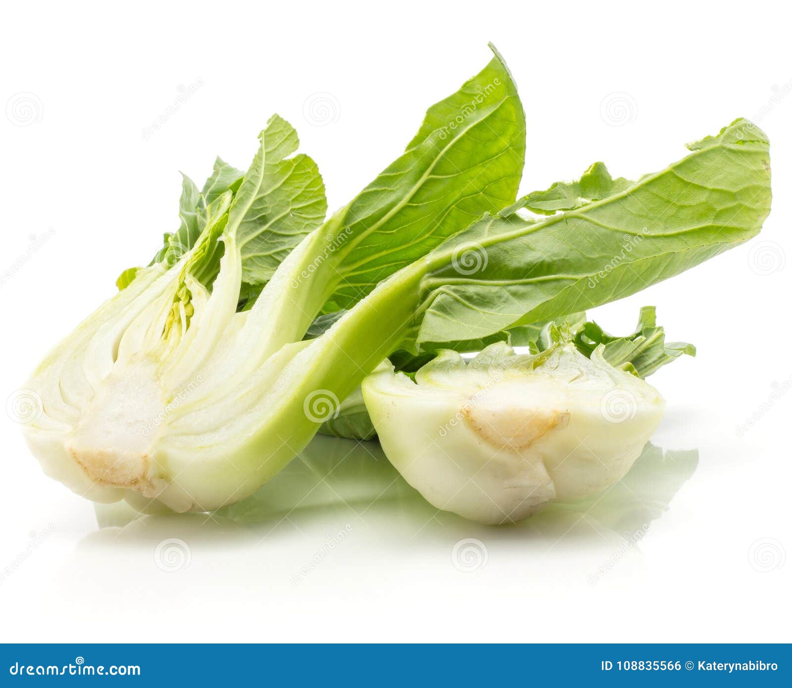 Bok Fresco Choy Aislado En Blanco Foto de archivo - Imagen de aislado ...