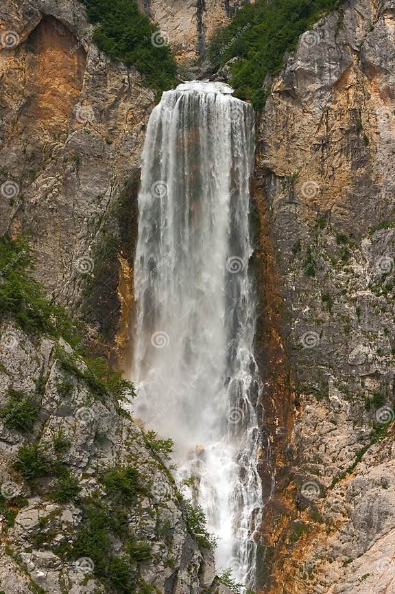 Boka Falls stock photo. Image of waterfal, waterfall, high - 10712