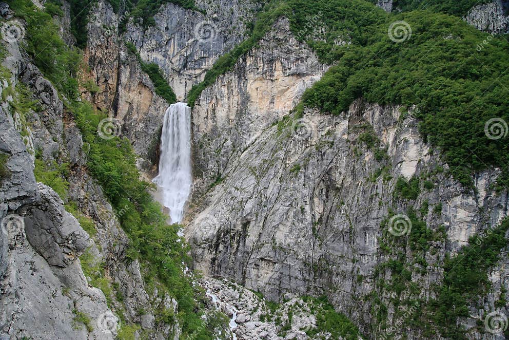 Boka waterfall stock image. Image of vacation, water - 22955963