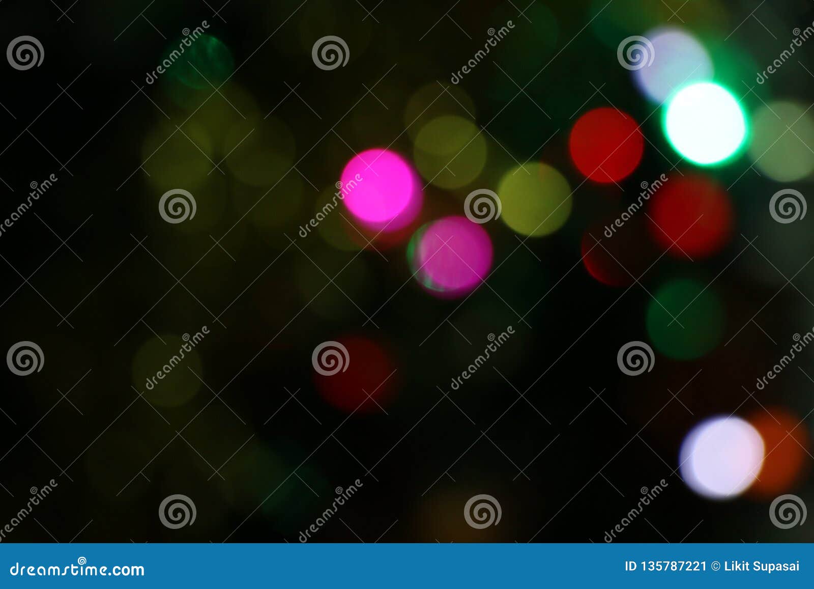 Bokeh for Background Design Stock Image - Image of blur, festive: 135787221