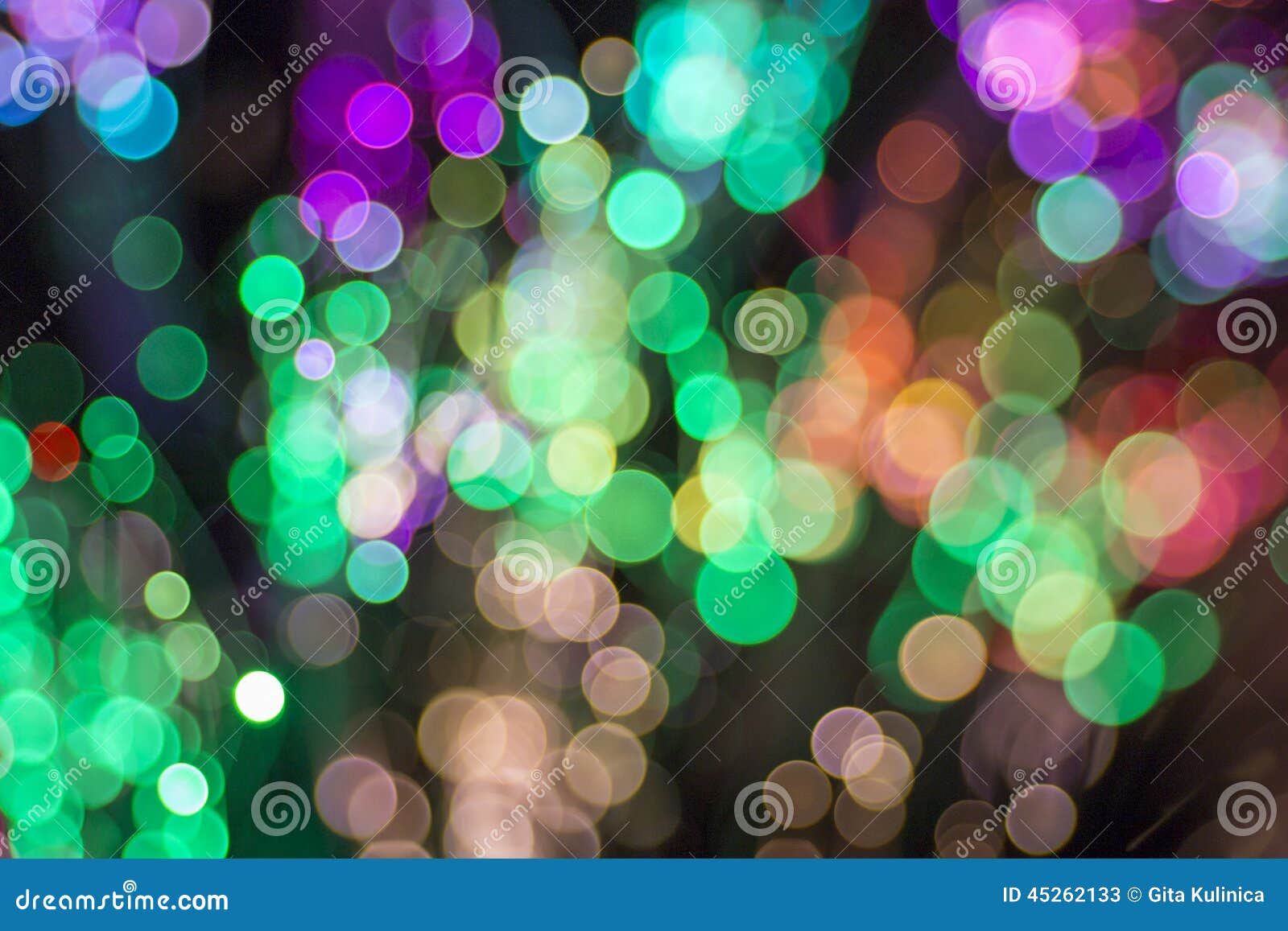 Bokeh. stock image. Image of holiday, defocused, color - 45262133