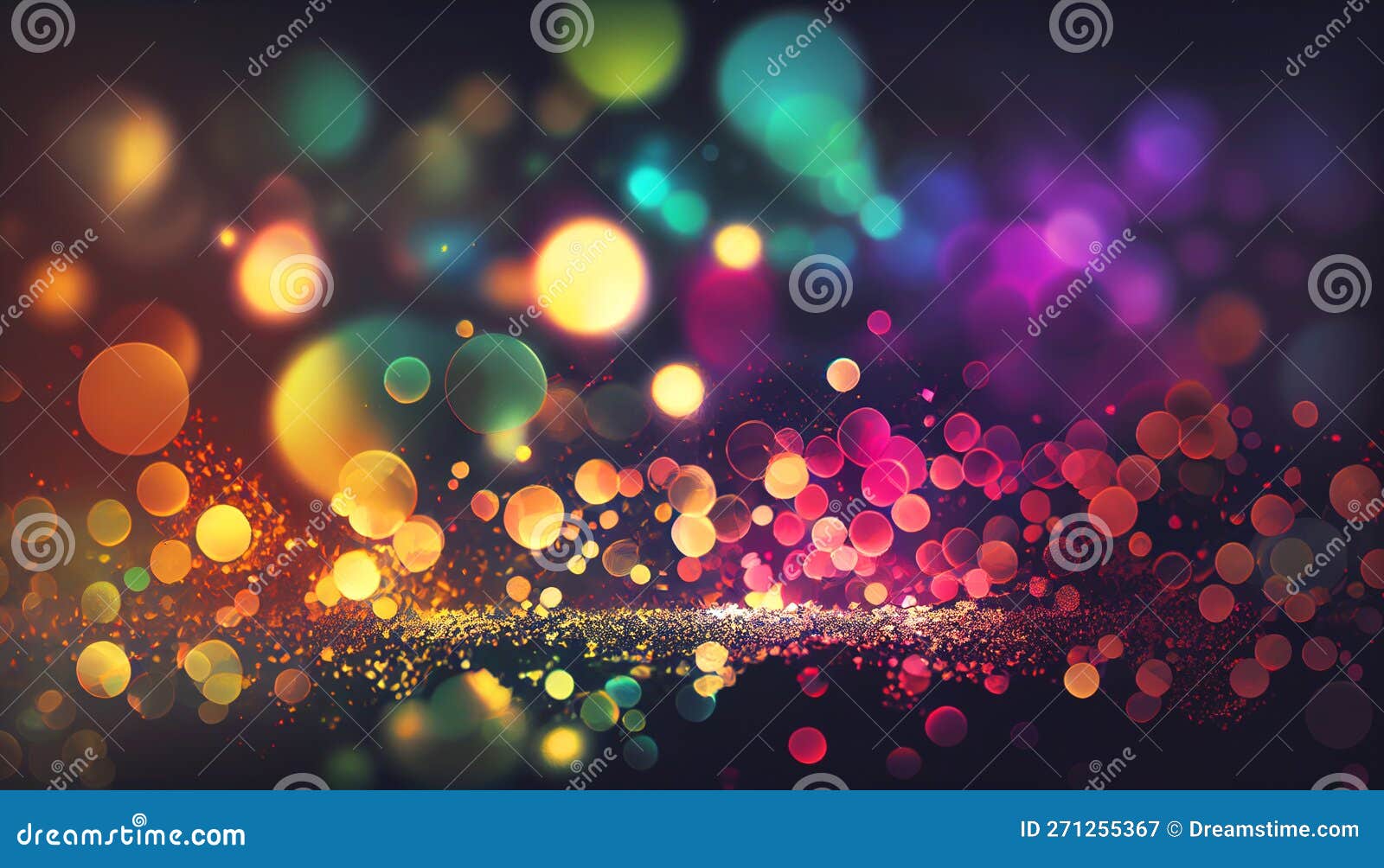 Bokeh effect background stock illustration. Illustration of background ...
