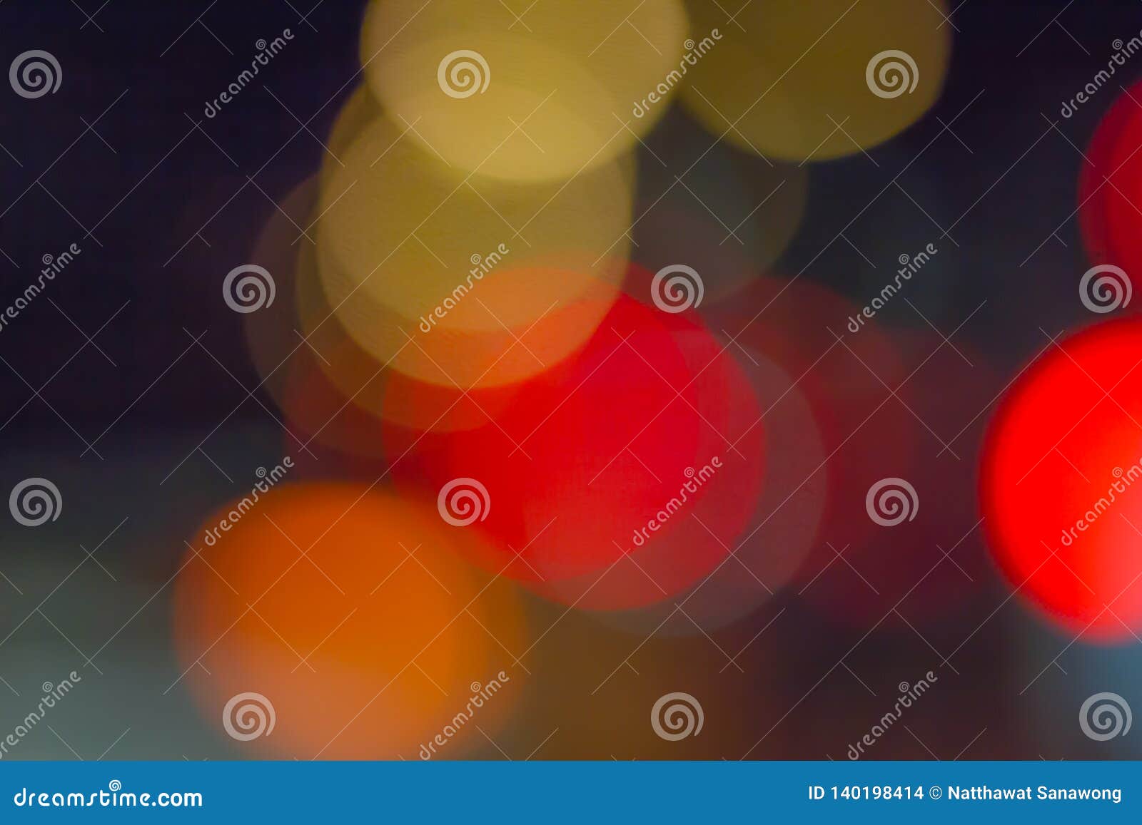 Bokeh Effect of Nature for Background and Textures. Stock Photo - Image ...