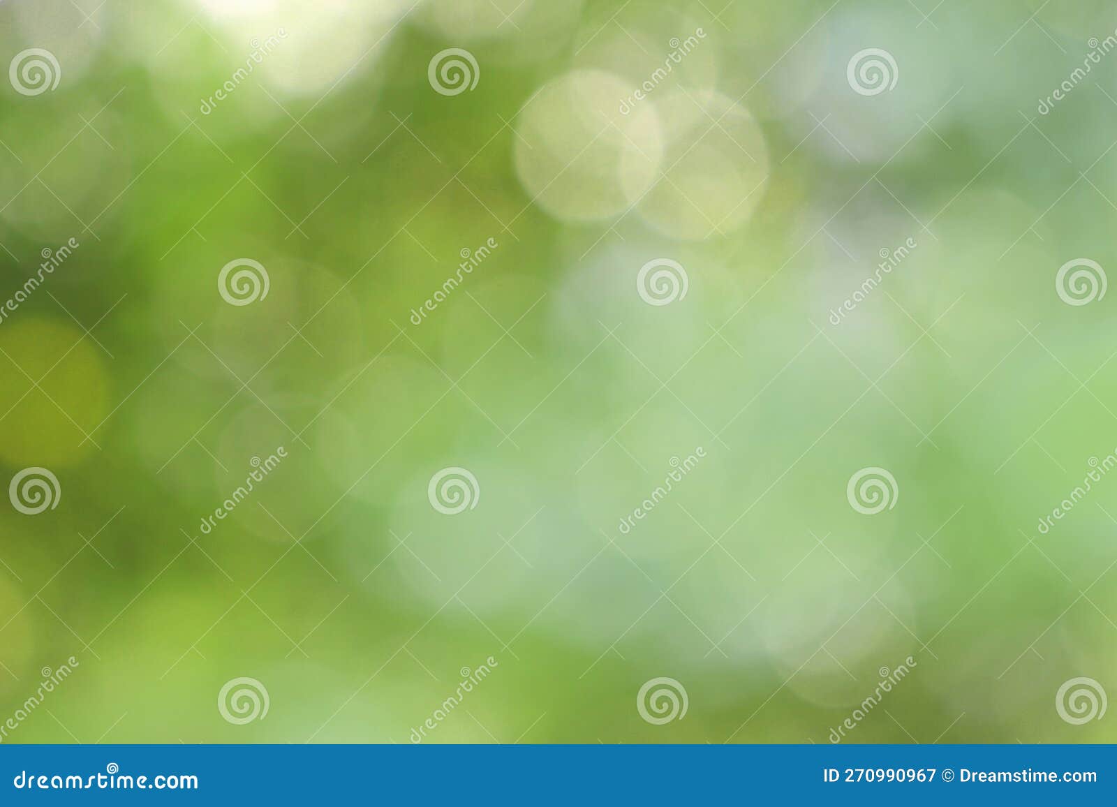 Bokeh Green Nature, Subtle Background in Abstract Style for Graphic ...