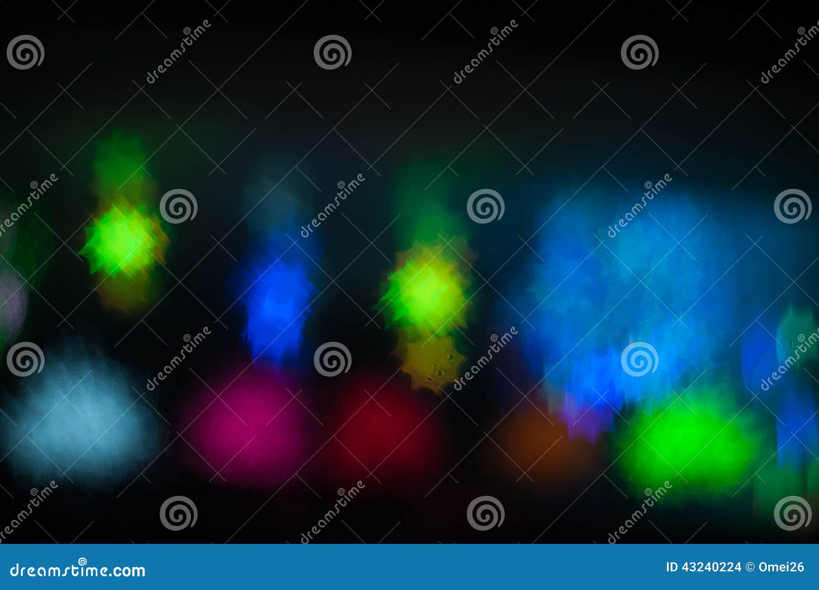 Bokeh image of light shape stock illustration. Illustration of ...
