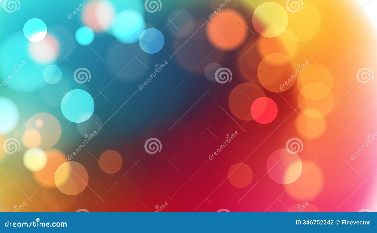 Abstract Blurred Shape. Defocused Colors Overlay Graphic Design. Bright ...