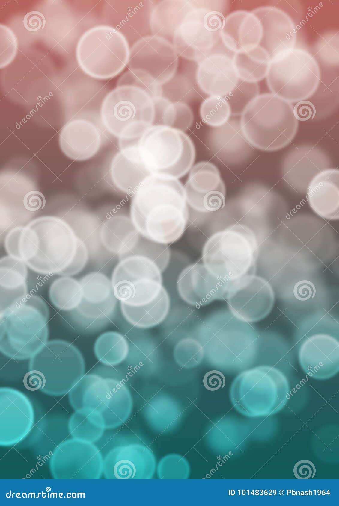 Bokeh Multi Coloured Colored. Stock Illustration - Illustration of ...