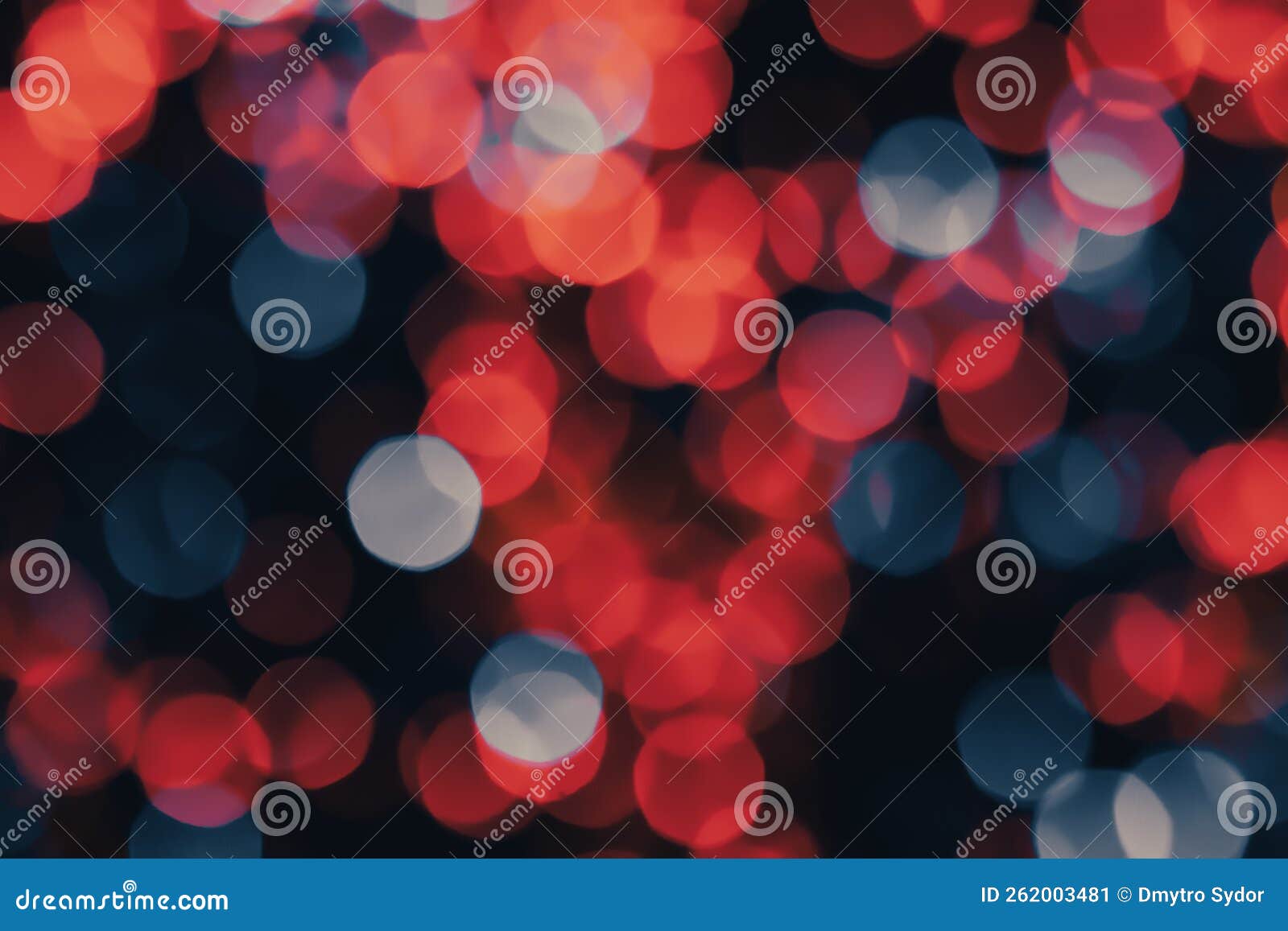 Bokeh Vintage Red Glitter Lights Background Stock Image - Image of blur ...