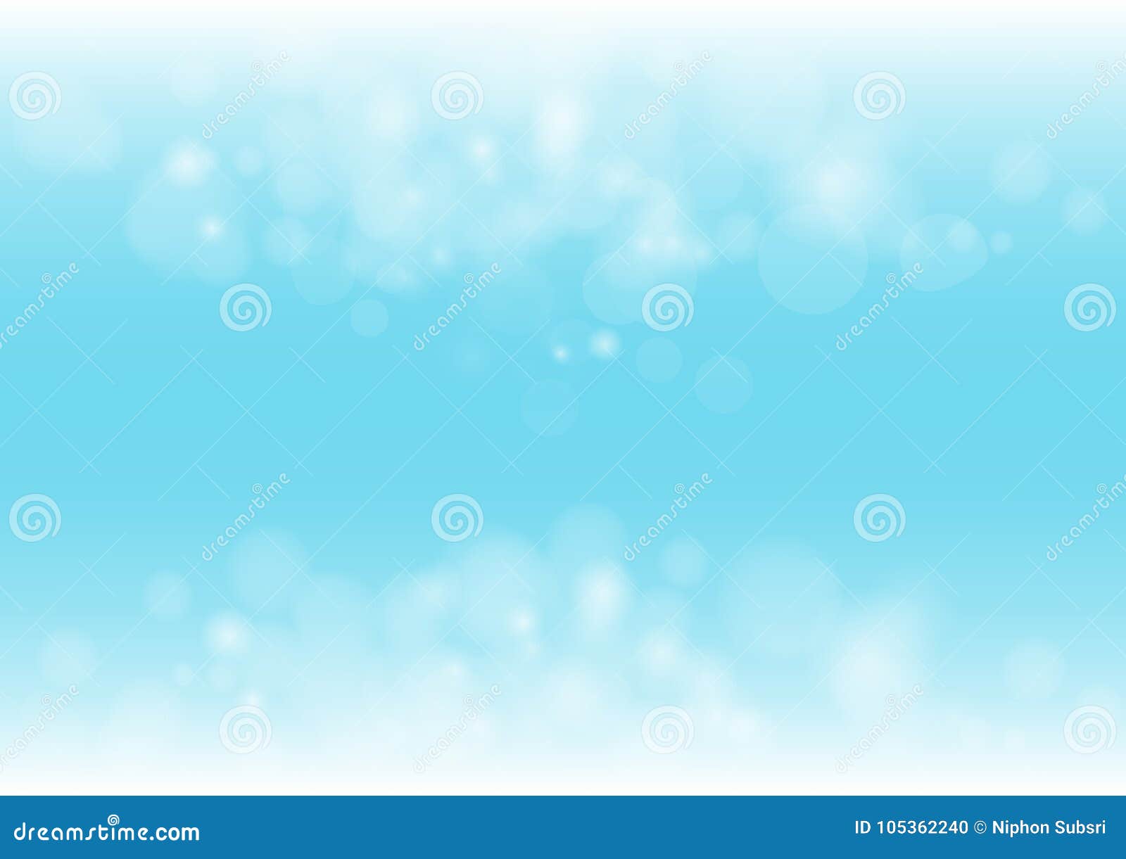 The Boken Abstract Beautiful Blue Color Lighten Background. Stock ...