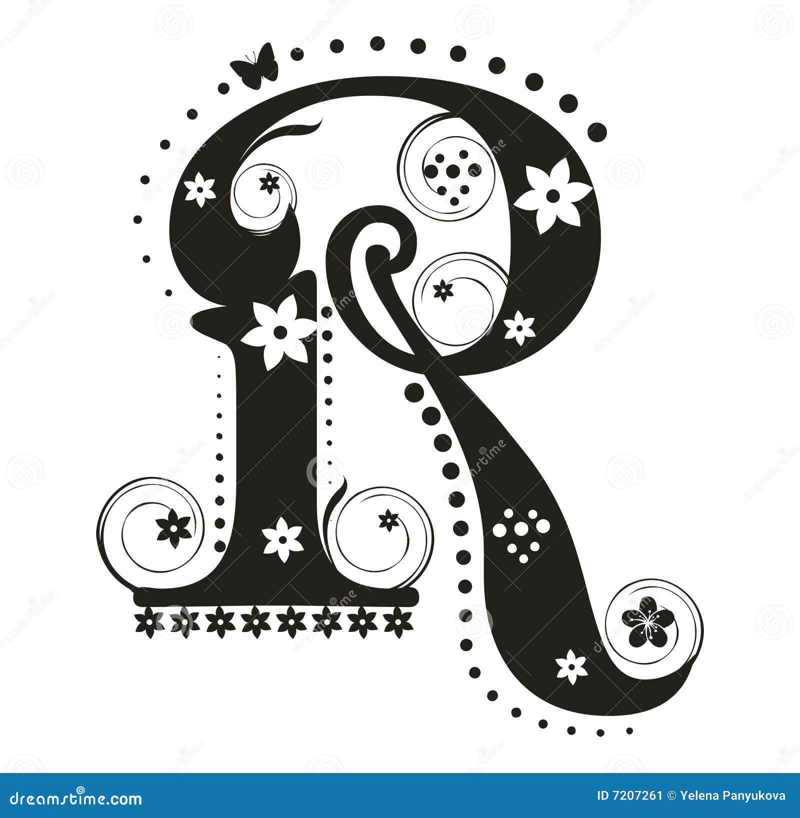 Bokstav r vektor illustrationer. Illustration av illustration - 7207261