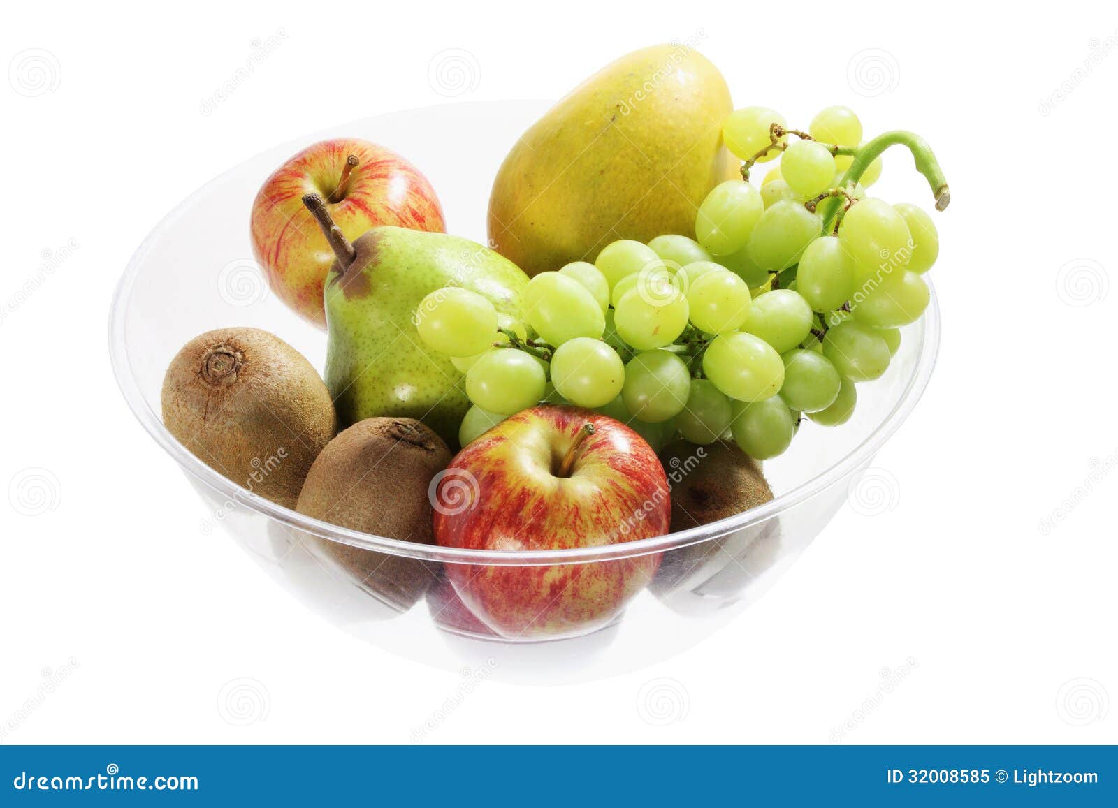 Bol de fruits image stock. Image du transparence, tropical - 32008585