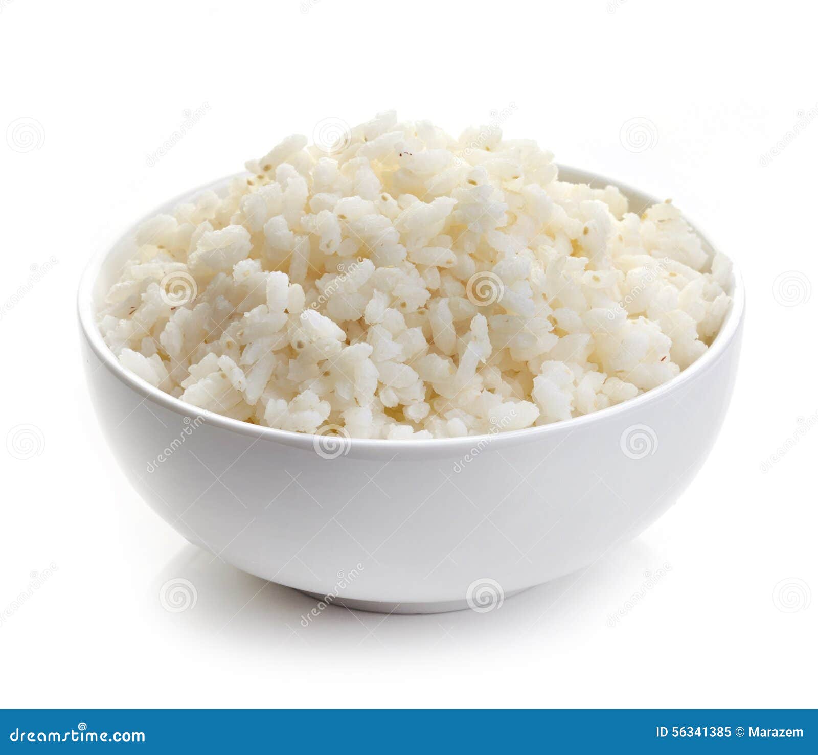 Bol de riz bouilli image stock. Image of chinois, oriental - 56341385