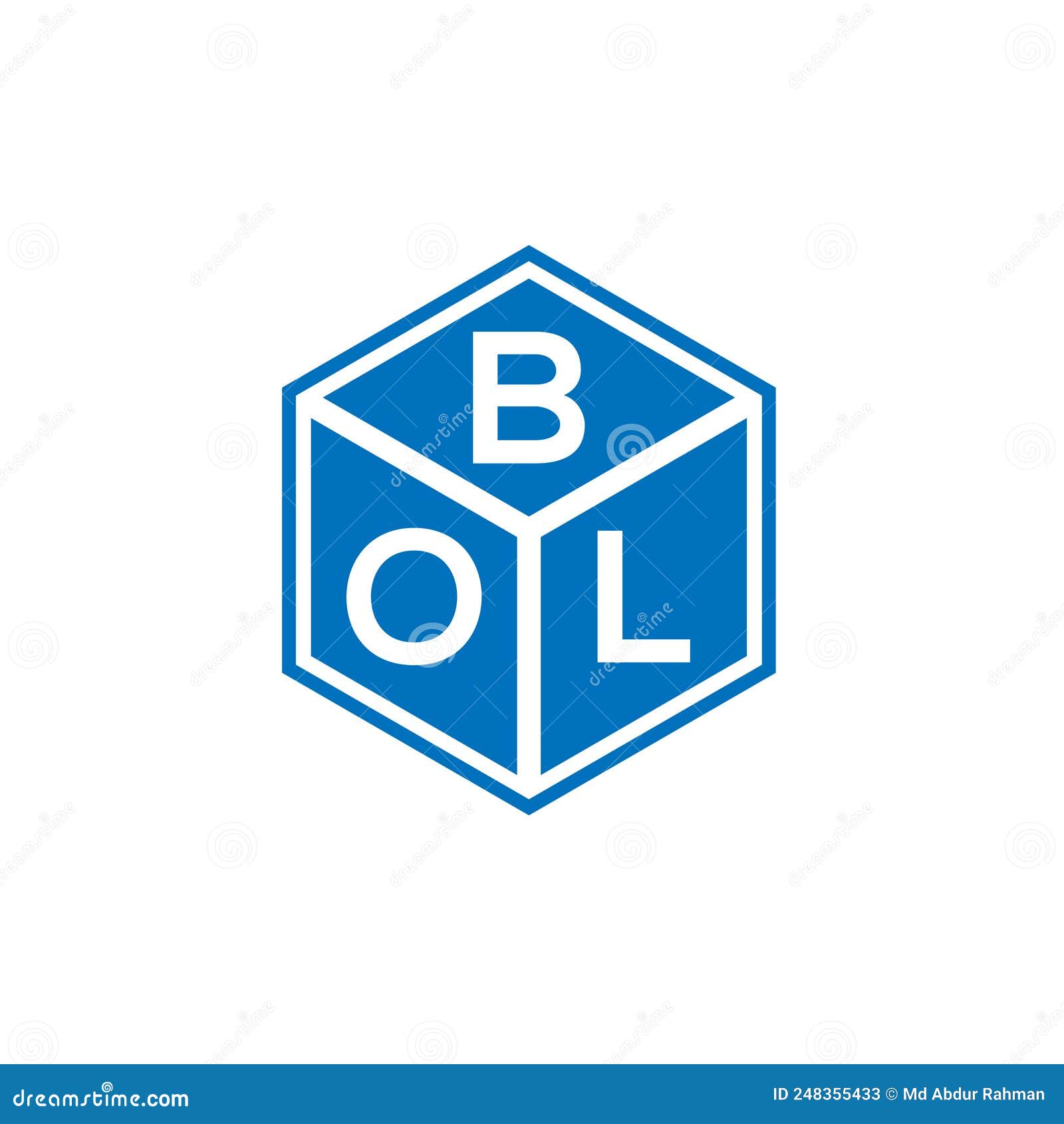 BOL Letter Logo Design On Black Background. BOL Creative Initials ...