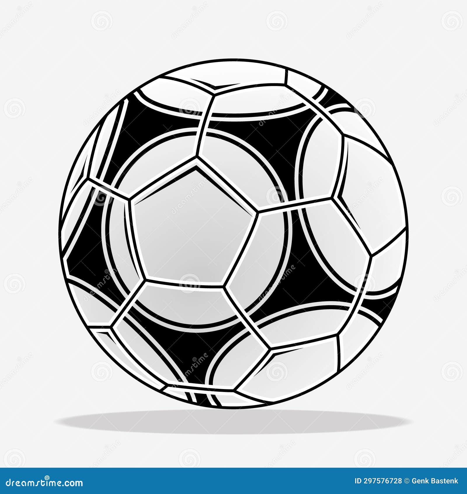 Soccer Ball_Vector Image and Illustrations Stock Vector - Illustration ...