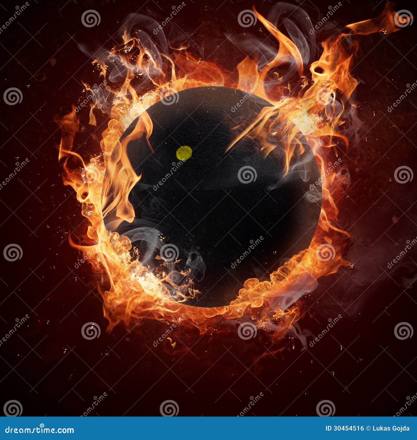 Bola de calabaza caliente foto de archivo. Imagen de calor - 30454516