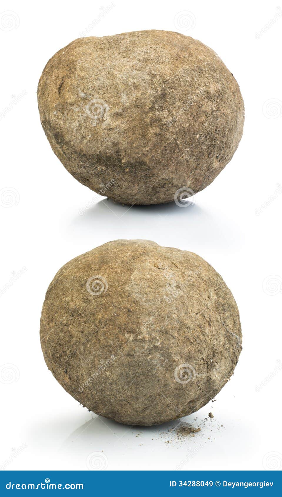 Bola de pedra imagem de stock. Imagem de mineral, material - 34288049