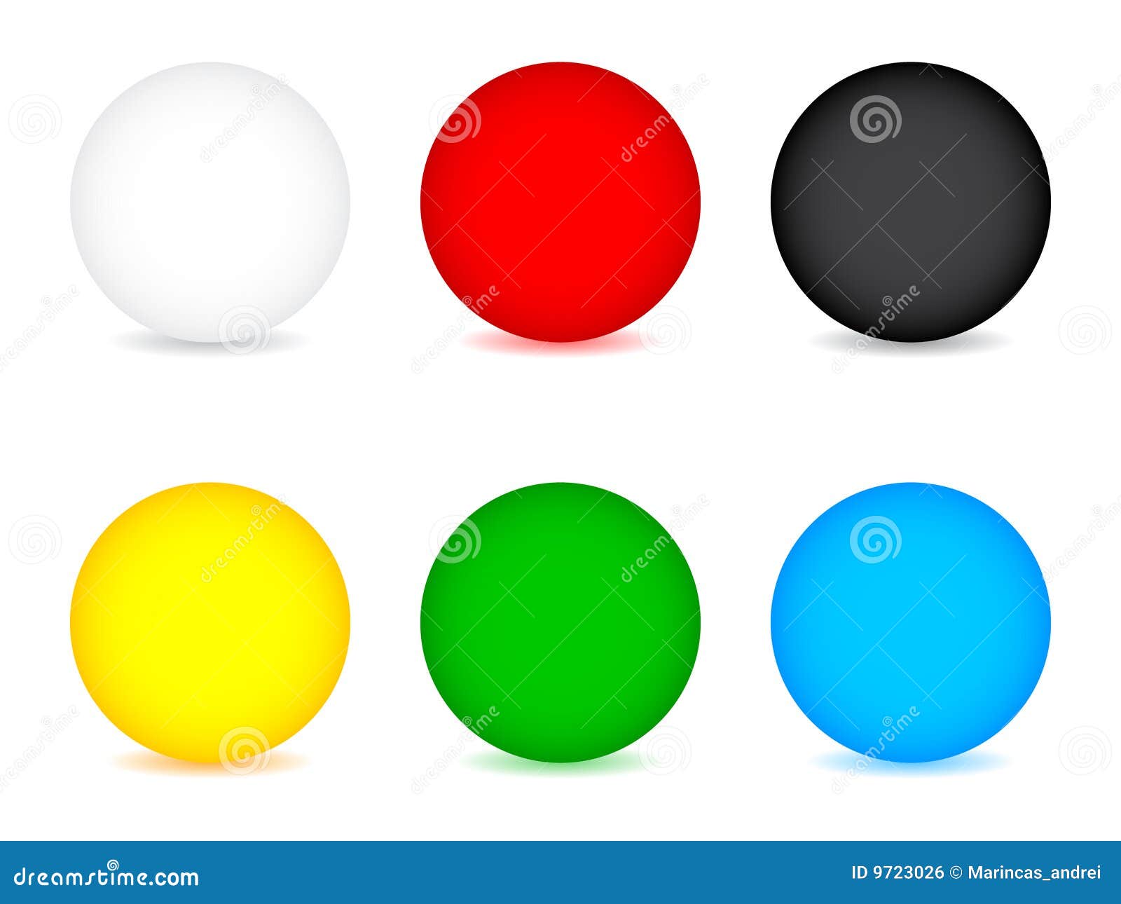 Bolas ilustración del vector. Ilustración de aislado, website - 9723026