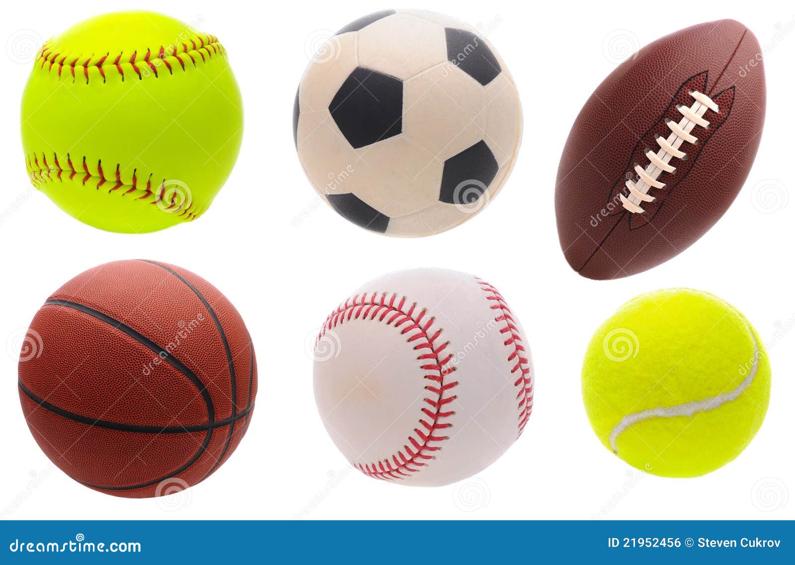 Bolas Clasificadas De Los Deportes Foto de archivo - Imagen de balompié ...