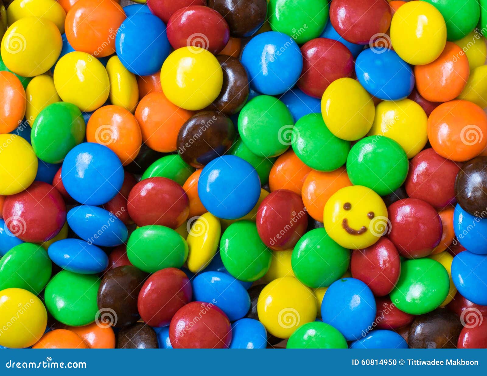 Bolas Coloridas Do Chocolate Foto de Stock - Imagem de azul, felicidade ...