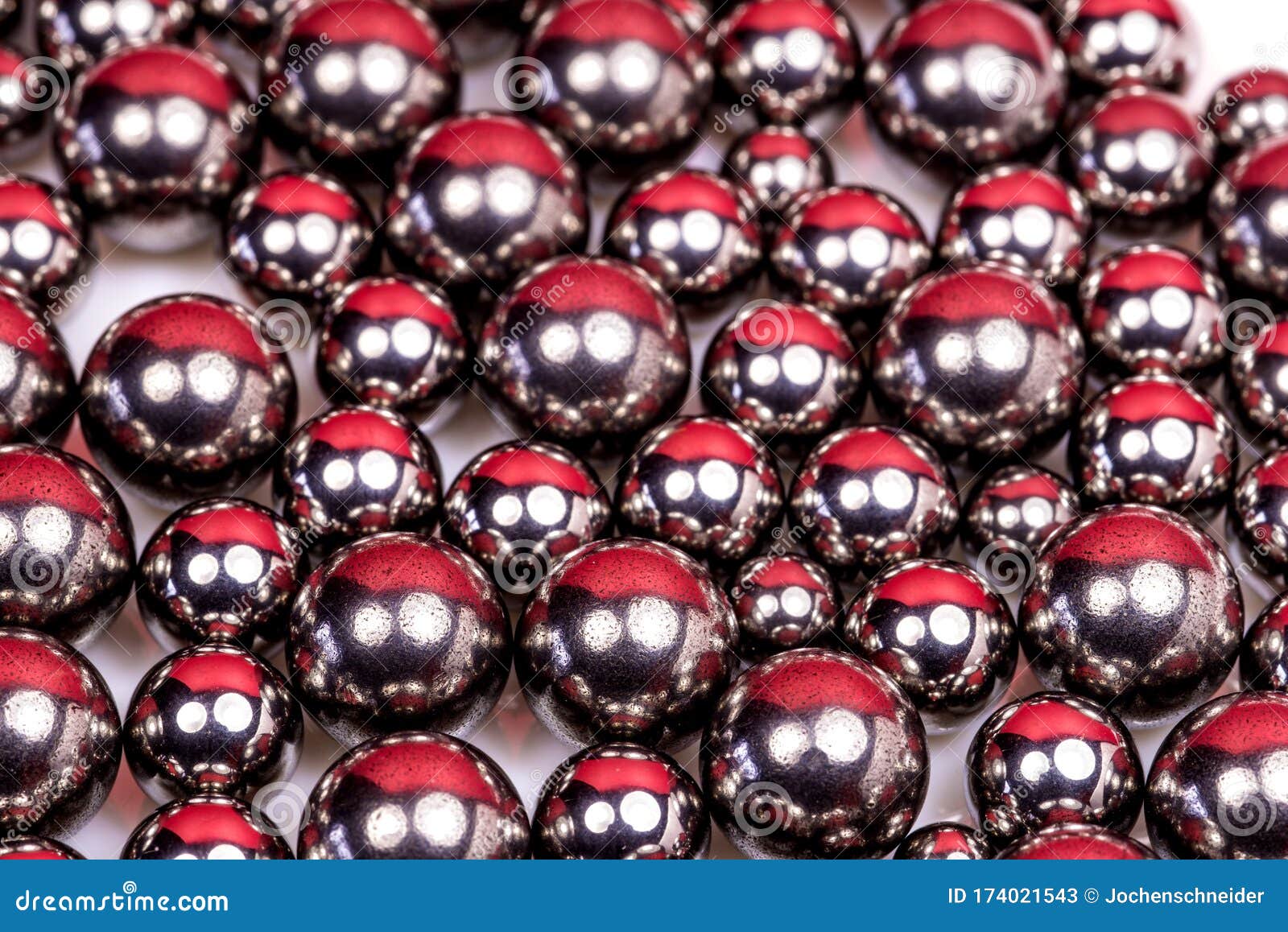 Bolas De Acero De Un Elemento Rodante Imagen de archivo - Imagen de ...