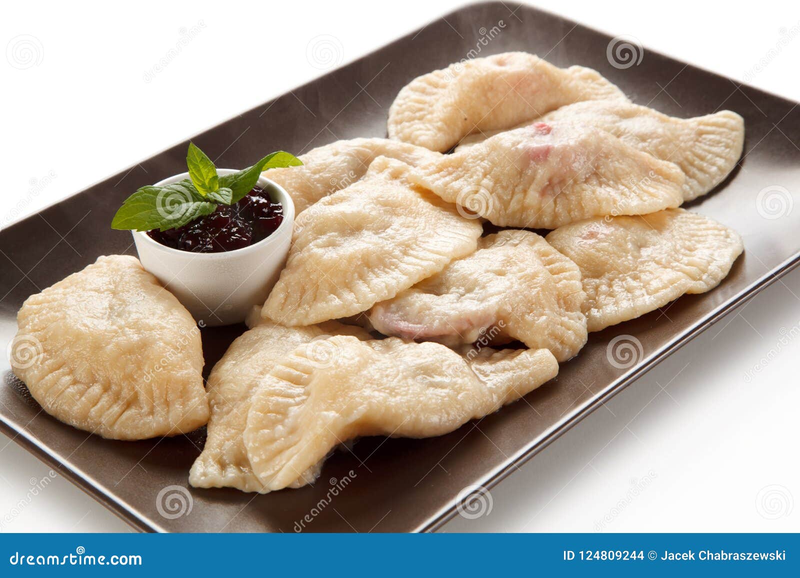 Bolas De Masa Hervida - Tallarines Rellenos Dulce Del Queso Con El ...