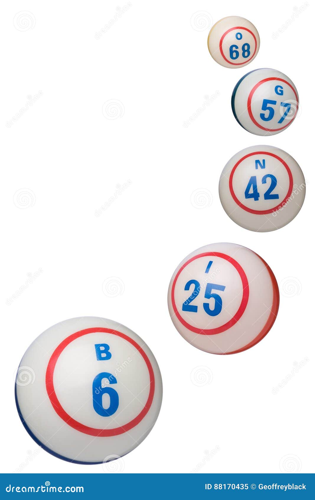 Bolas del bingo imagen de archivo. Imagen de juego, imagen - 88170435