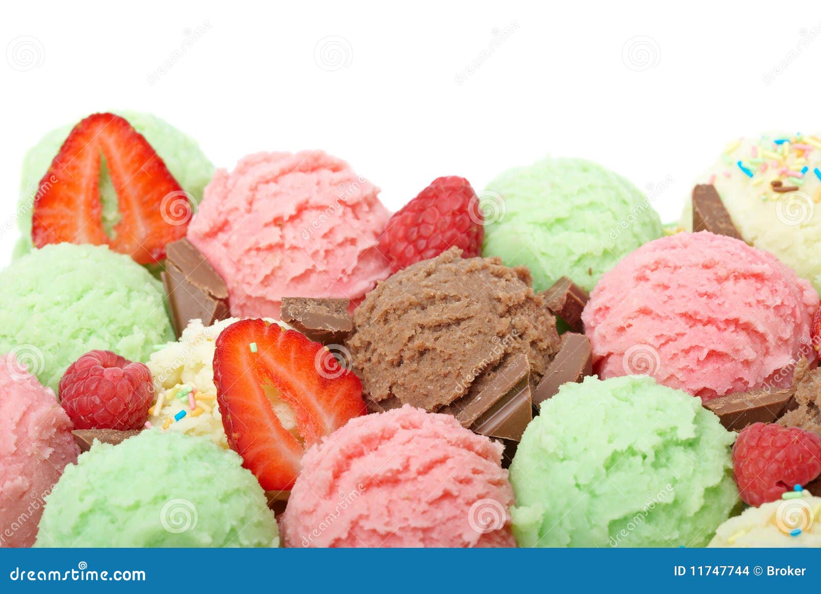 Bolas del helado foto de archivo. Imagen de dieta, sabor - 11747744