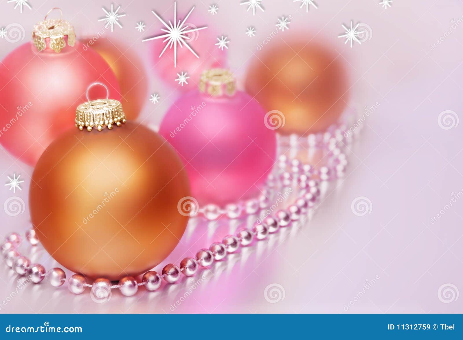 Bolas En Colores Pastel De La Navidad Imagen de archivo - Imagen de ...