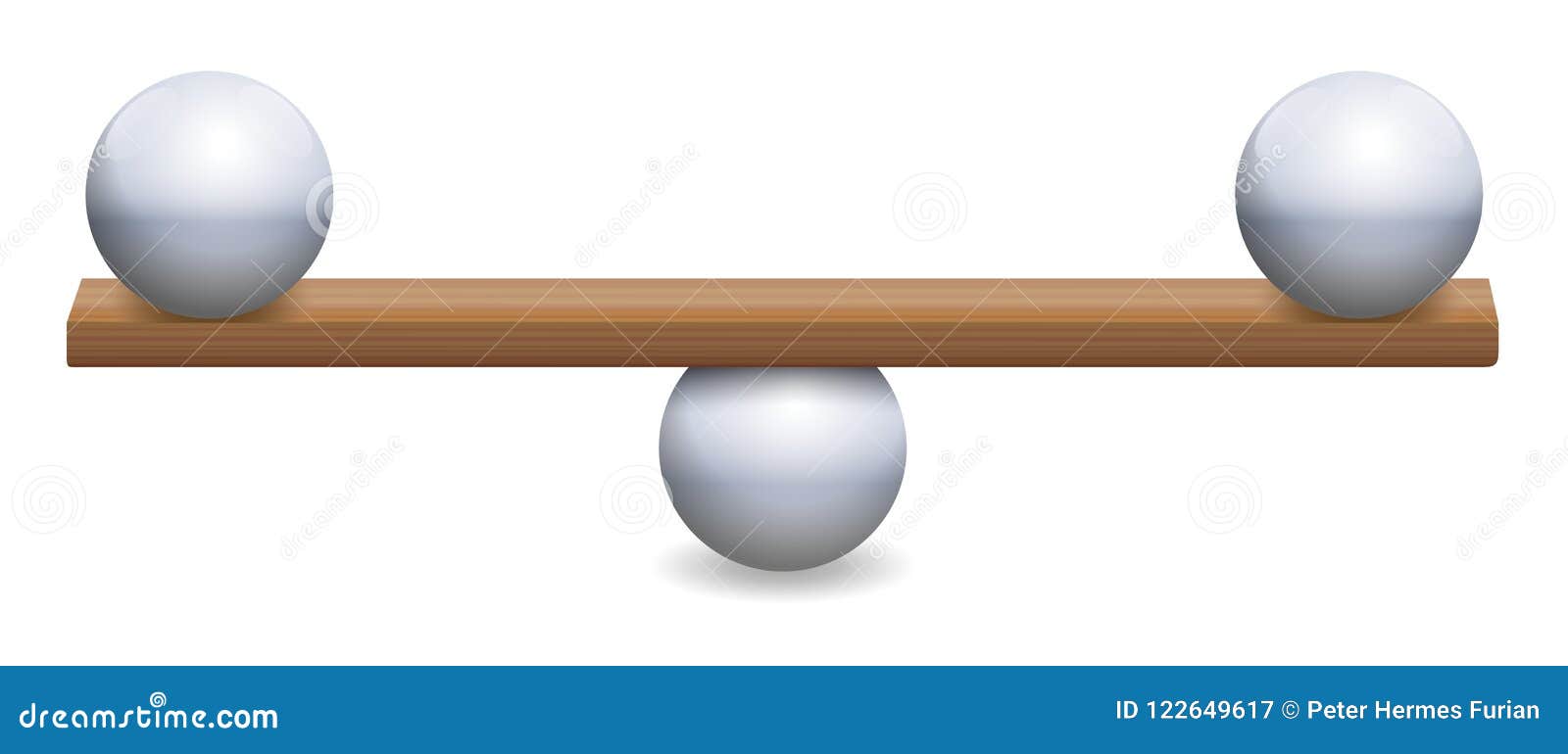 Bolas Inestables Del Equilibrio Del Equilibrio Inestable Ilustración ...