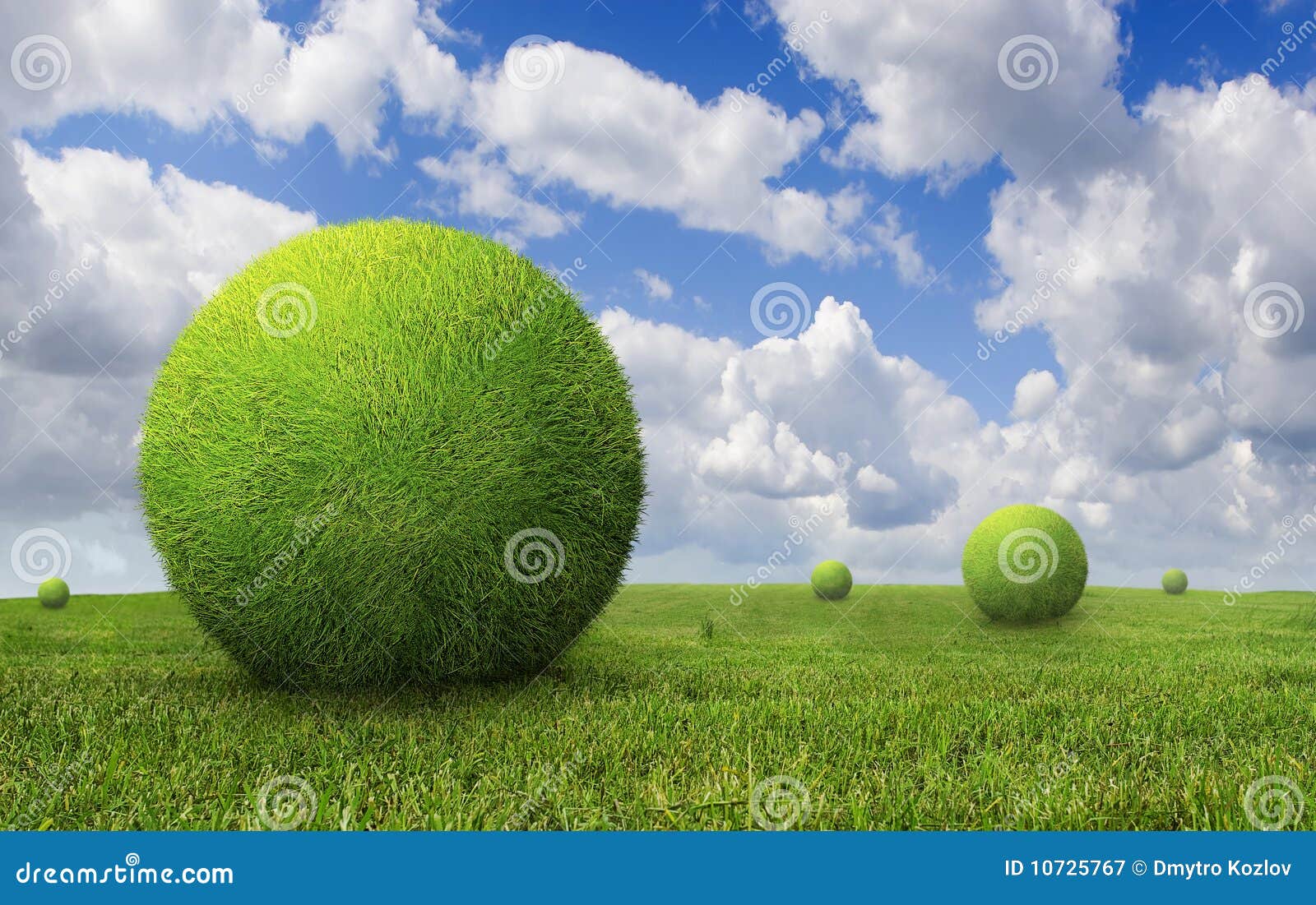 Bolas verdes imagen de archivo. Imagen de global, negocios - 10725767