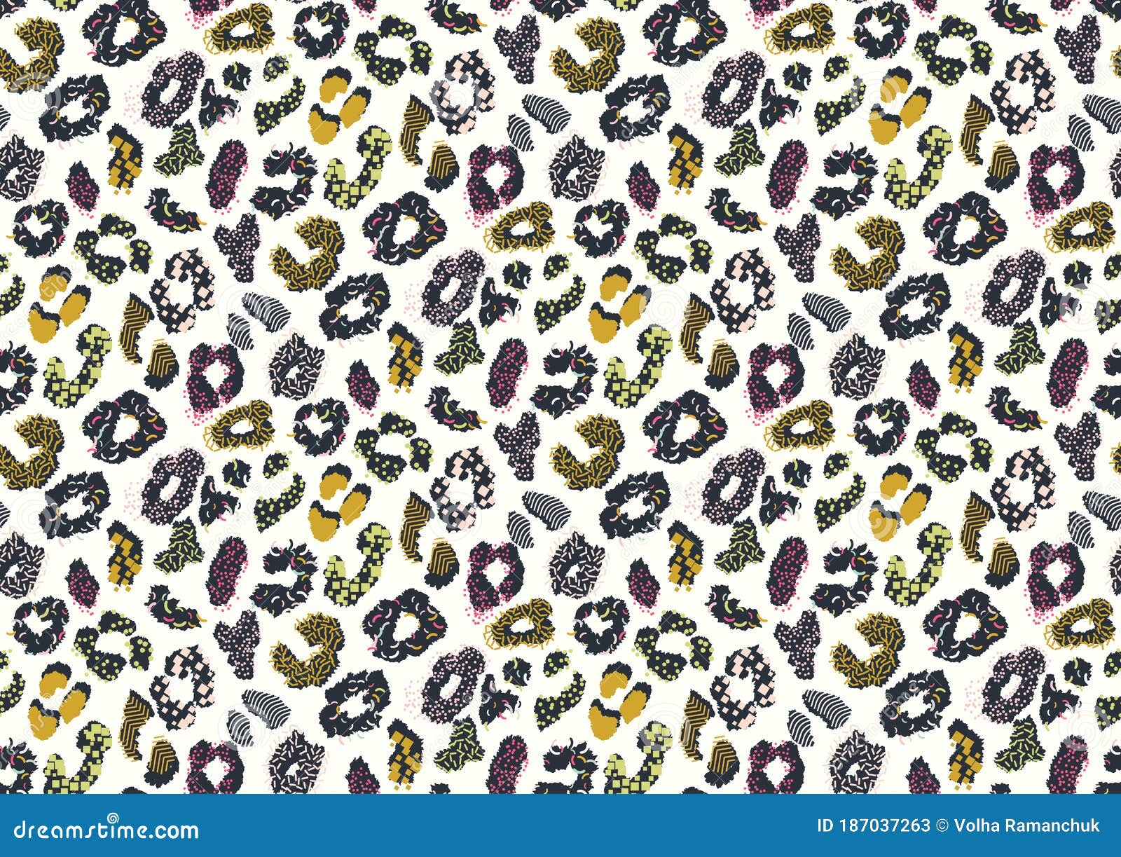 Bold Abstracted Leopard Skin Seamless Pattern Design. Jaguar, Leopard ... Bold Abstracted Leopard Skin Seamless Pattern Design. Jaguar, Leopard ...