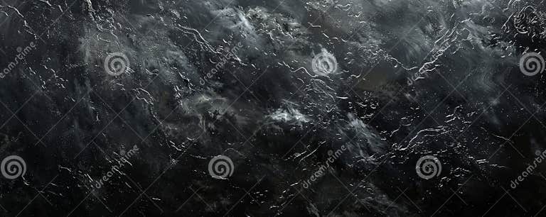 A Bold Black Background with a Faint Shadow Effect, Providing a Sense ...