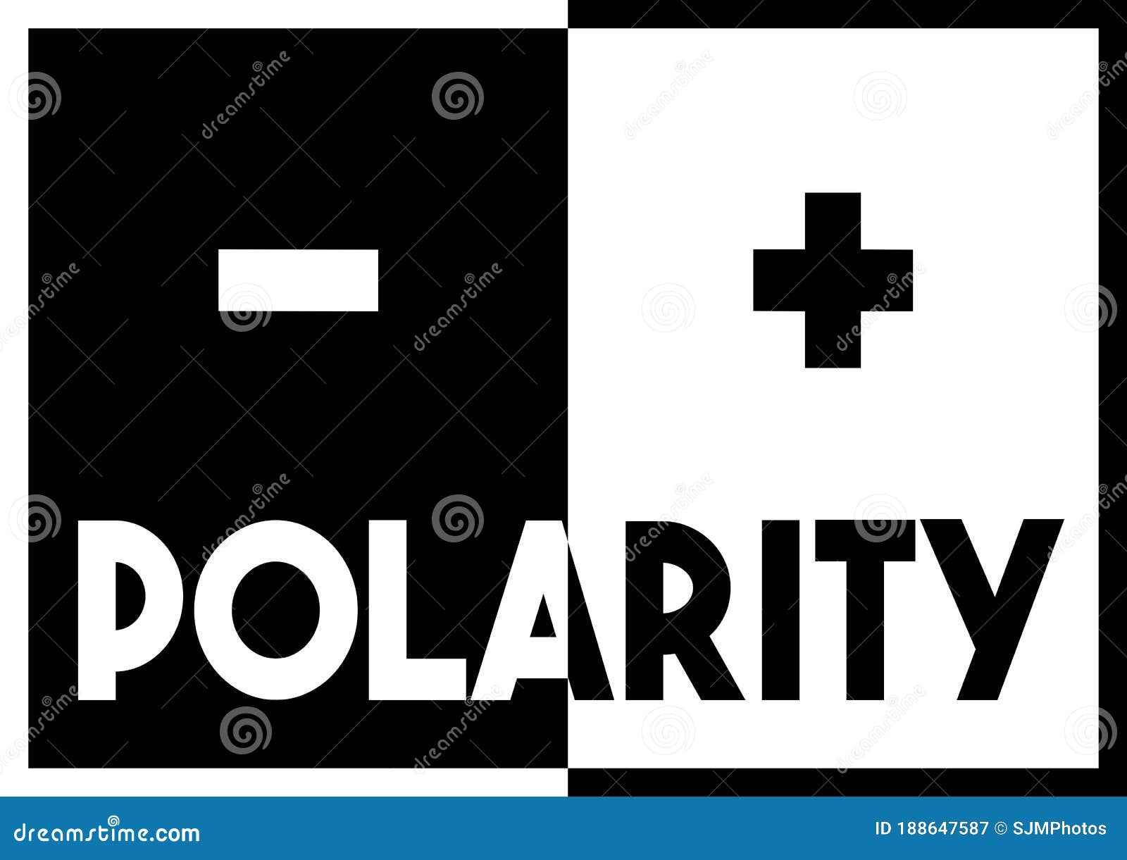 A Bold Black and White Design Text Graphic Illustration on the Concept ...