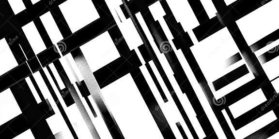 A Bold Black and White Design with Thick, Sharp Diagonal Lines ...