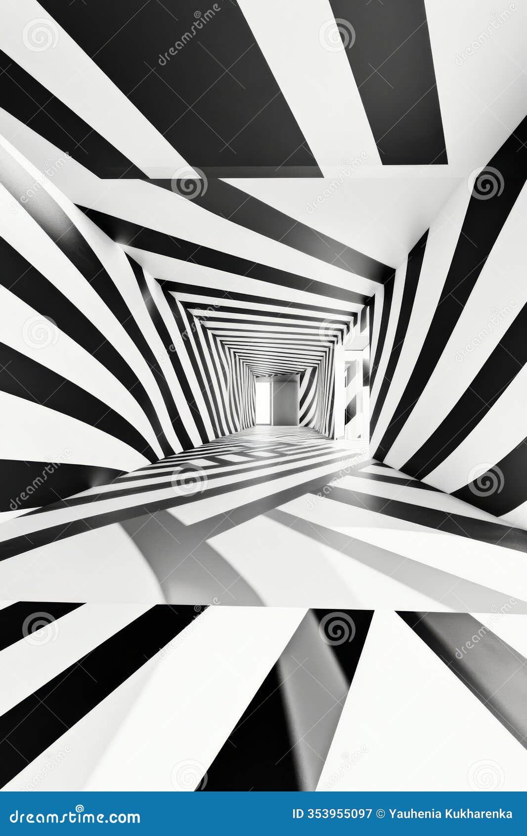 Bold Black and White Geometric Patterns Stock Illustration ...