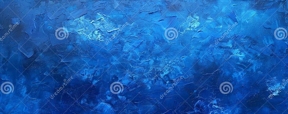 A Bold Blue Background Featuring a Subtle Shimmer Effect, Adding a ...