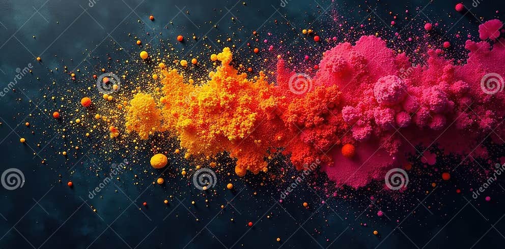 Bold Coarse Spray Texture Against Dark Backdrop Dark Paint Intense ...