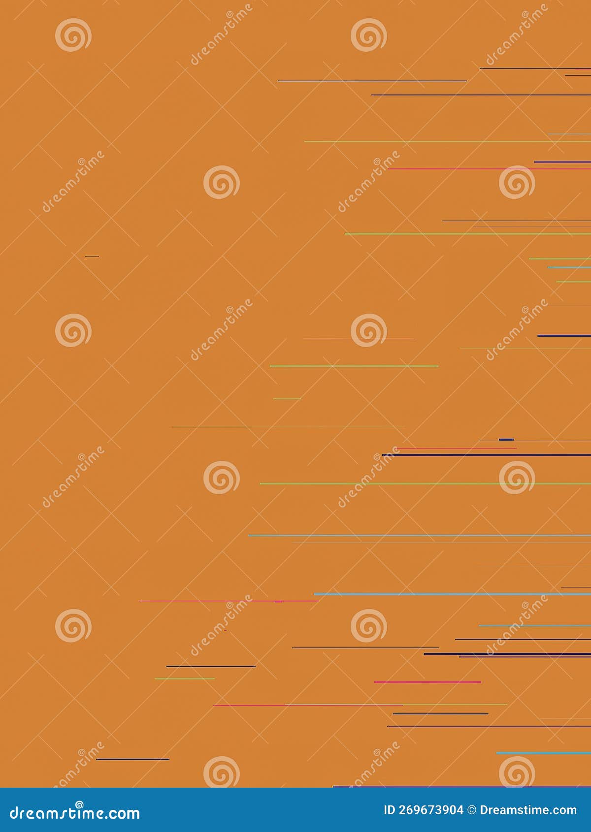 Bold and Colorful Abstract Design with a Mix of Circular and ...