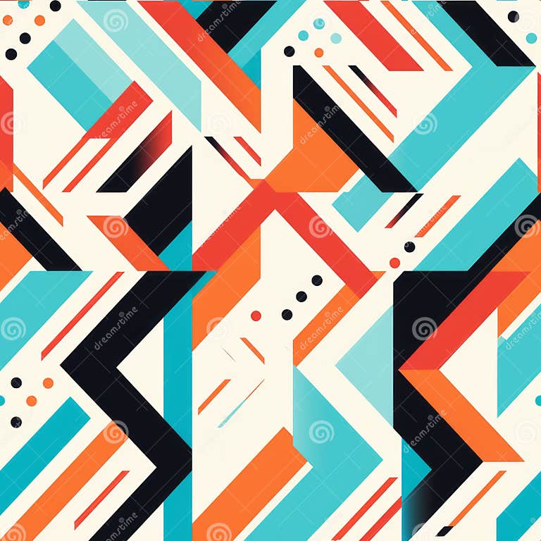 Bold and Colorful Geometric Patterns: a Modern Twist on Angled ...