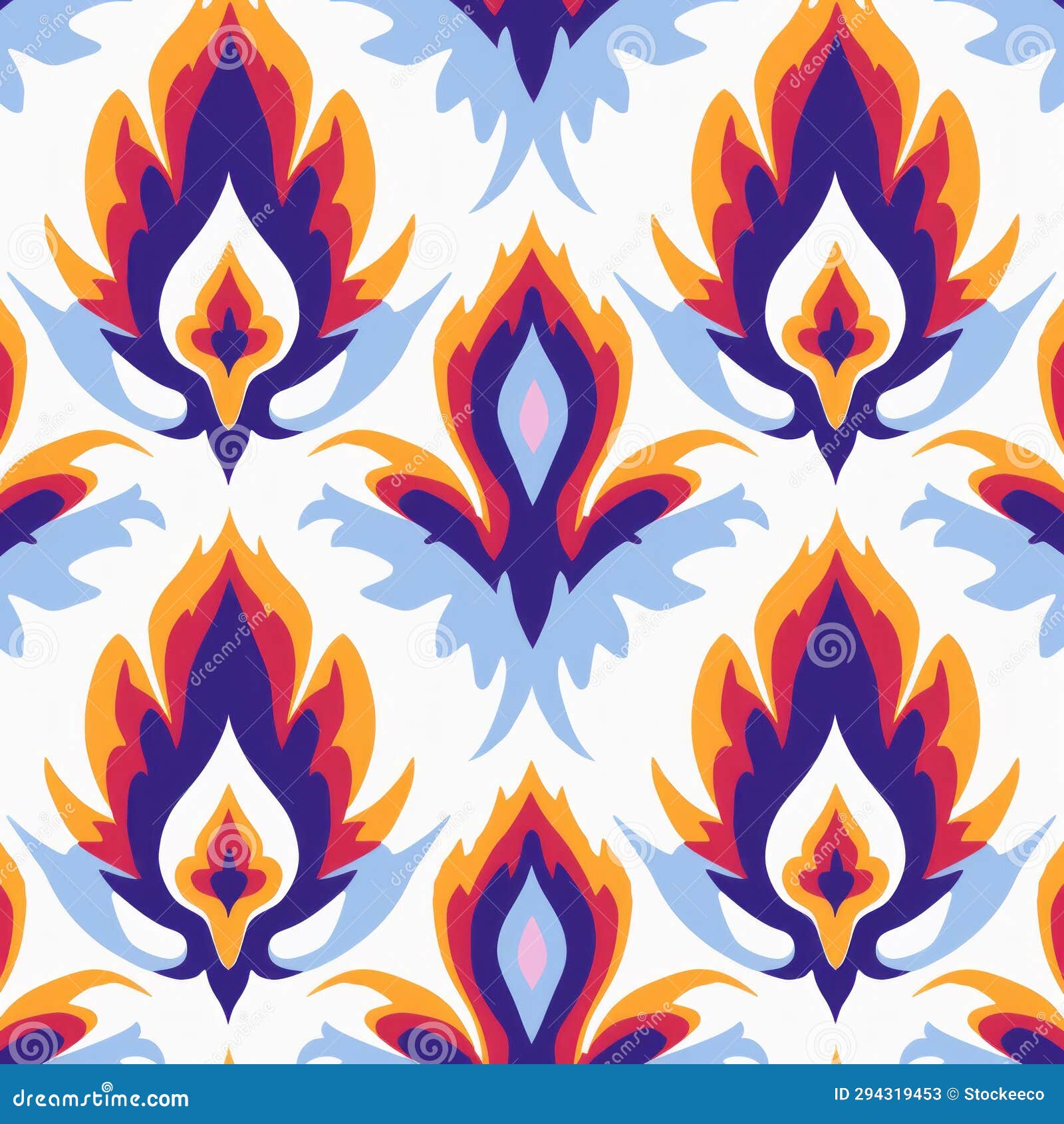 Byzantine Colorful Striped Pattern Stock Photo | CartoonDealer.com ...