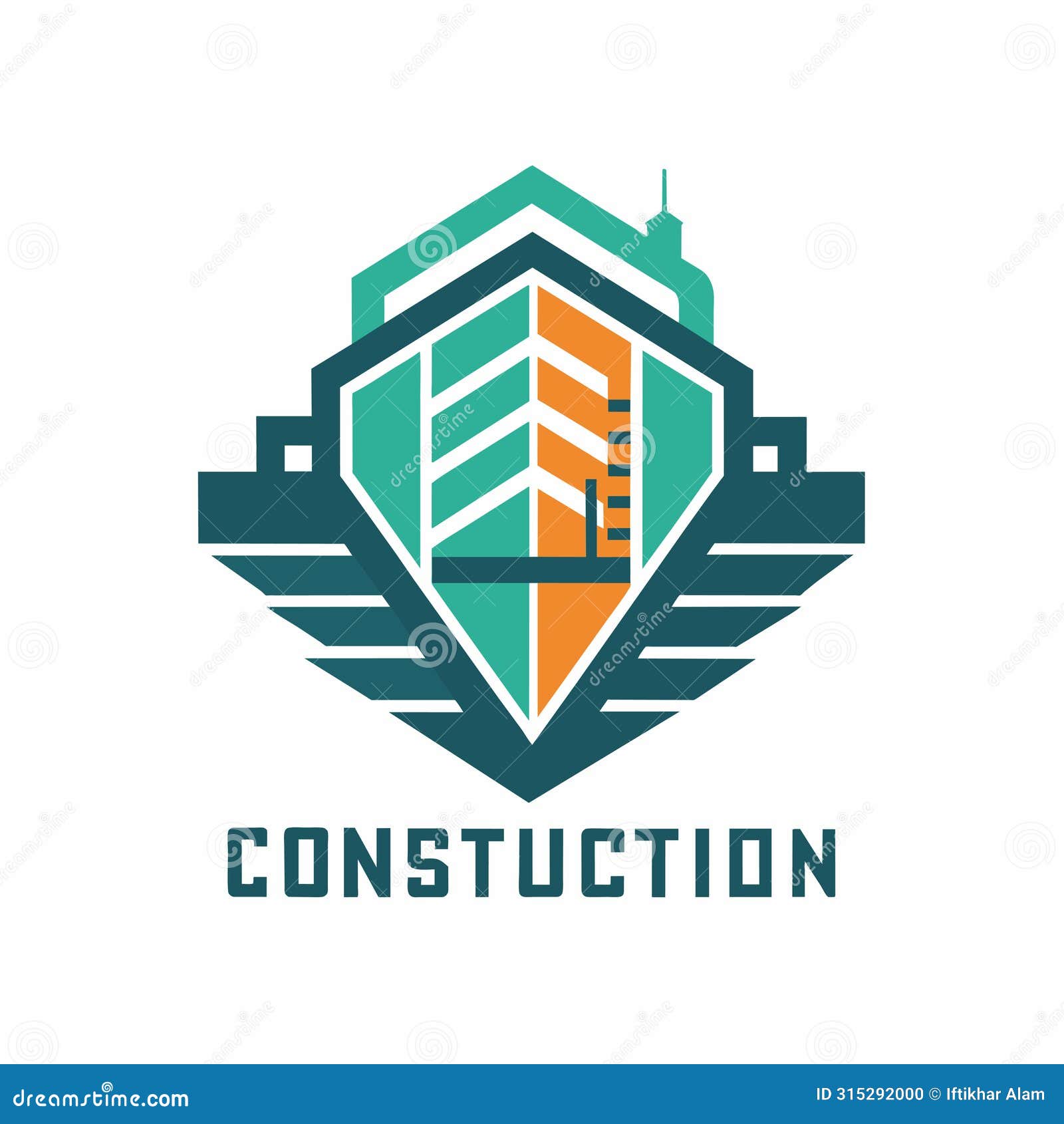 Bold Construction Company Logo, Use Typography in a Creative Way To ...