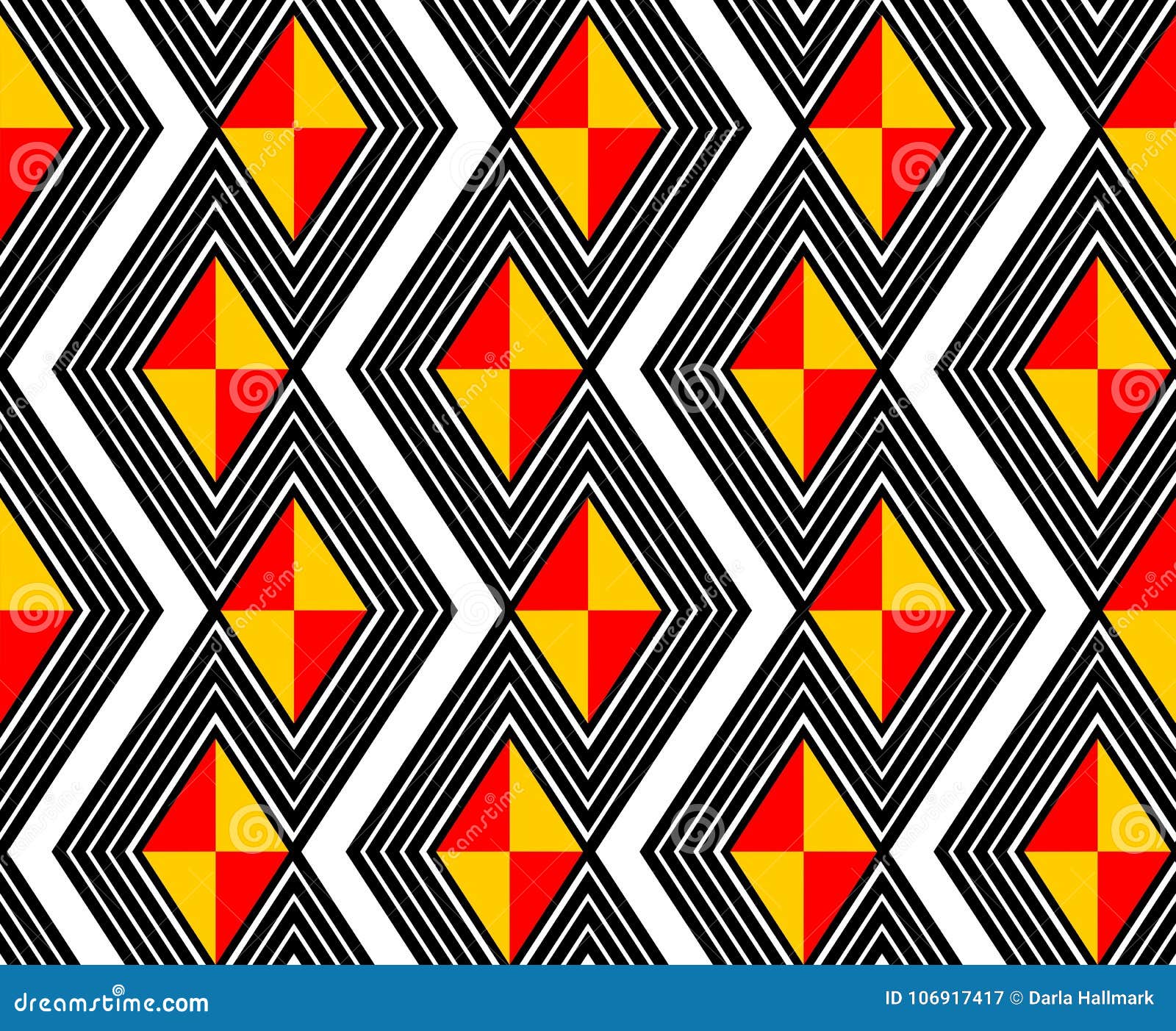 Bold zig zag pattern stock vector. Illustration of zags - 106917417