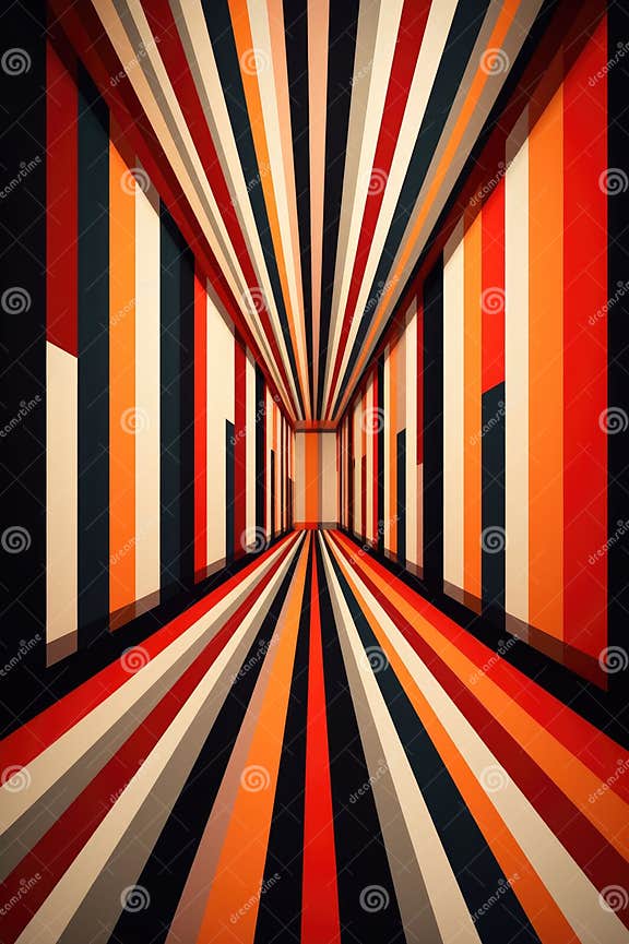Bold, Diagonal Stripes Creating a Dynamic Visual Effect Stock ...